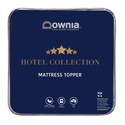 Downia Hotel Collection Down Alternative Microfibre Mattress Topper 700 GSM