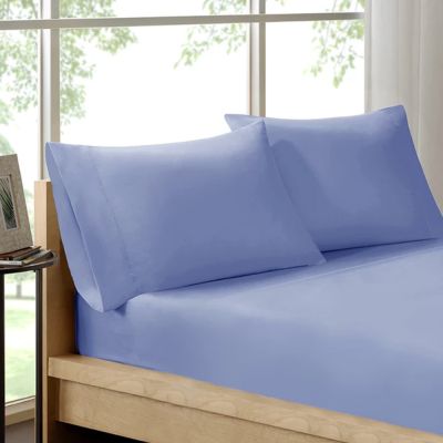100% Organic 3 Piece Cotton Fitted Sheet Set
