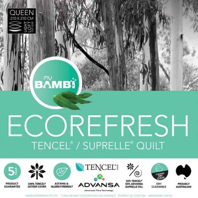 Bambi Eco Refresh Tencel and Suprelle Blend Quilt