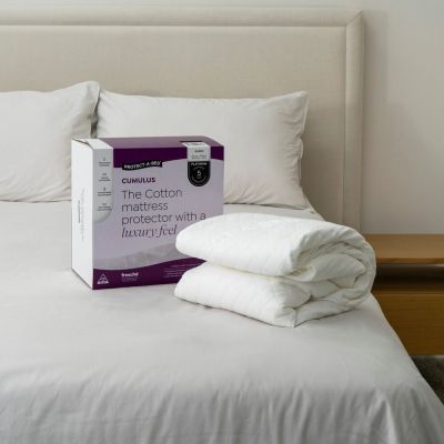 Protect-A-Bed Cumulus Fitted Waterproof Mattress Protector
