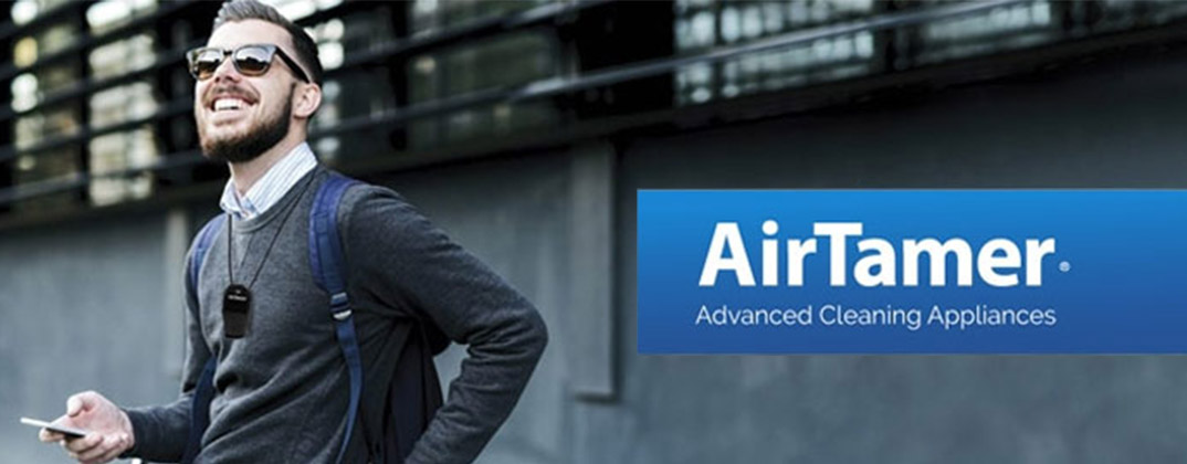 AirTamer Travel Ionic Rechargeable Portable Air Purifier A320