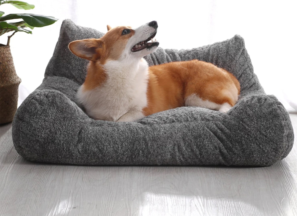 Charlie's Pet Ultimate Soft Plush Pet Sofa