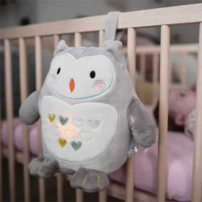 The Gro Company Ollie the Owl Sound Machine and Night Light