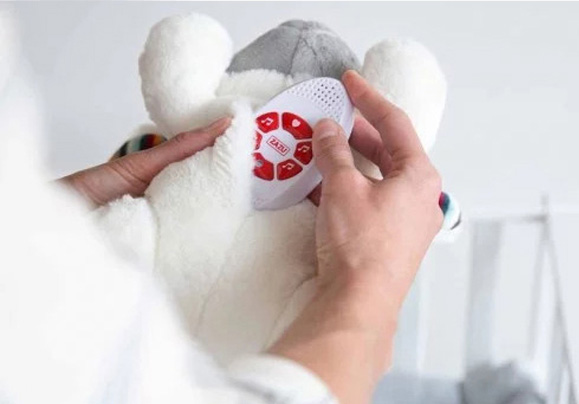 ZAZU Don Plush Toy With Heartbeat & Melodies