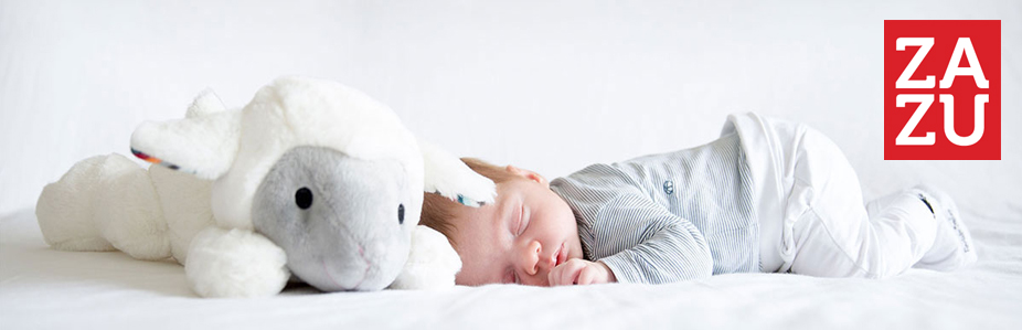 ZAZU Liz Plush Toy With Heartbeat & Melodies